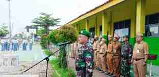 Koramil Songgom Bantu Bentuk Karakter Anak Sekolah SMKN 1 Songgom ...